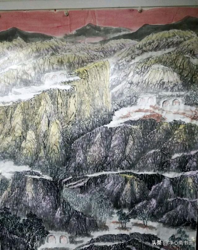 What will happen when the oil painting artist Chang Qing's ink and wash ...