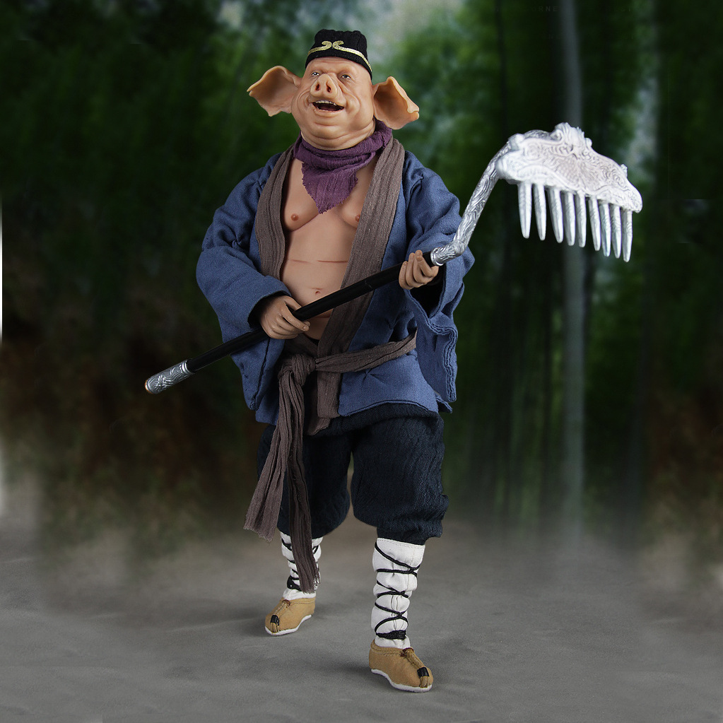 Before taking the scriptures, Zhu Bajie Drifting lived by cannibalism ...