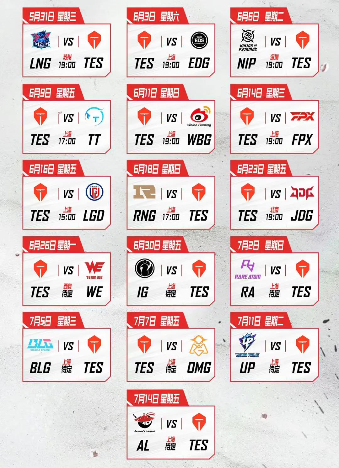 "TES's six-game winning streak map" became popular, JKL's status has ...