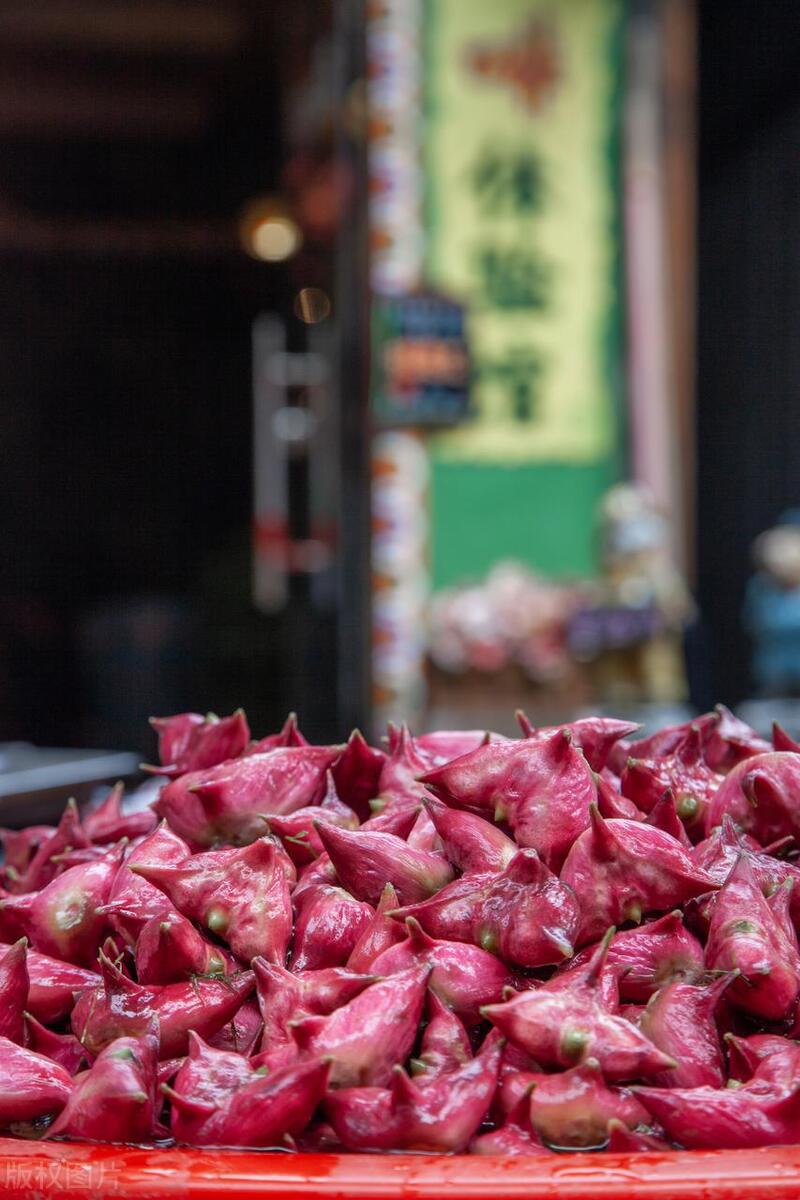 Water chestnut rice (chicken head rice, red water chestnut) - iNEWS