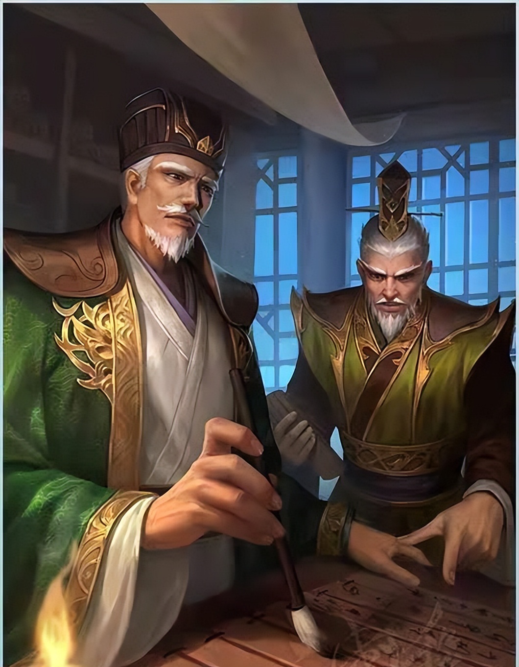 The two civil servants of Cao Wei have gone through four dynasties, why ...