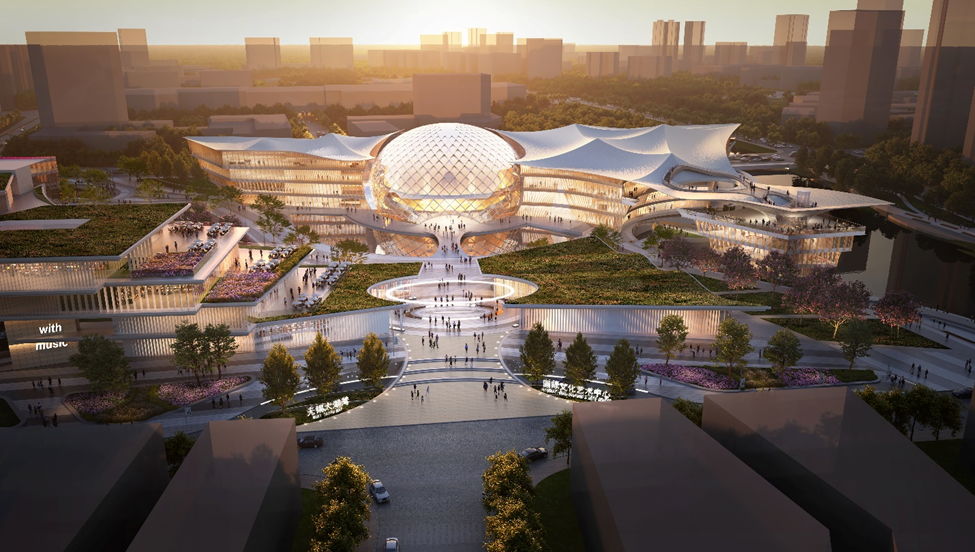 Wuxi's new landmark in the future - Wuxi Symphony Hall, designed with ...