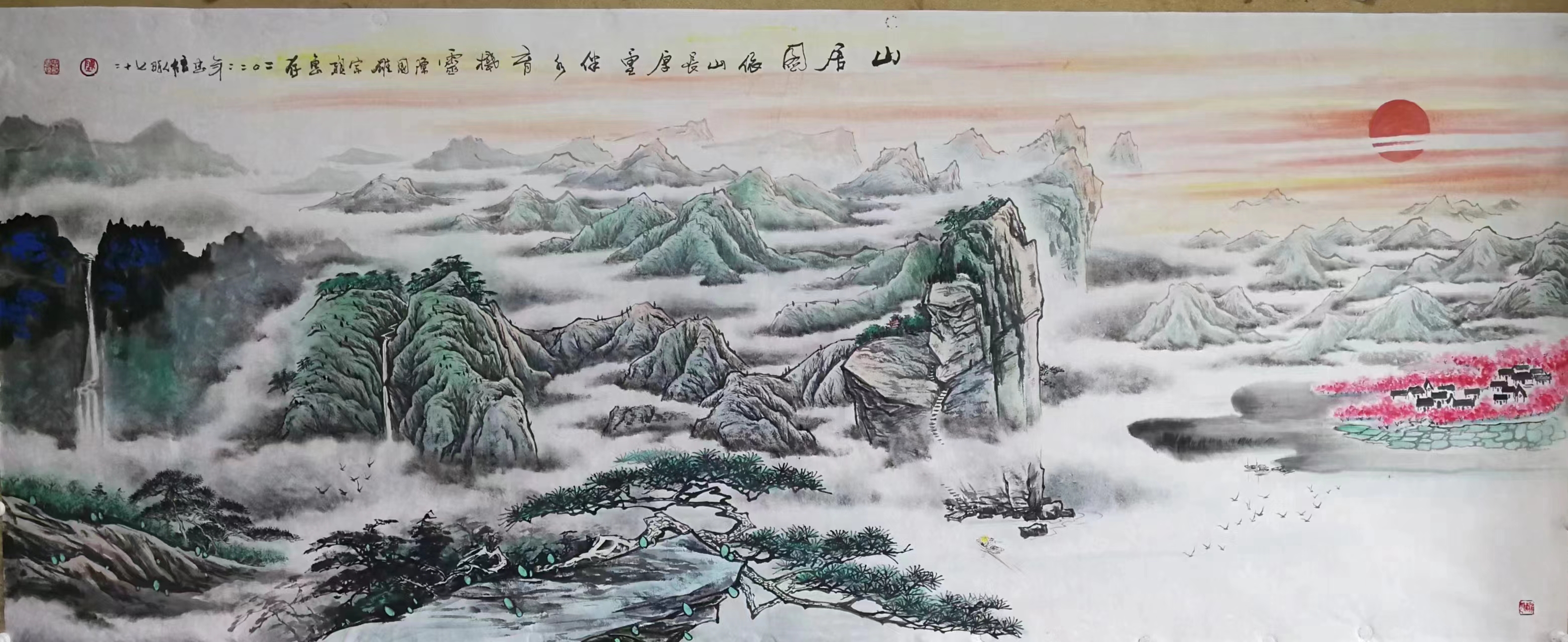 Appreciation of Chen Zhongliang's traditional Chinese paintings - iNEWS