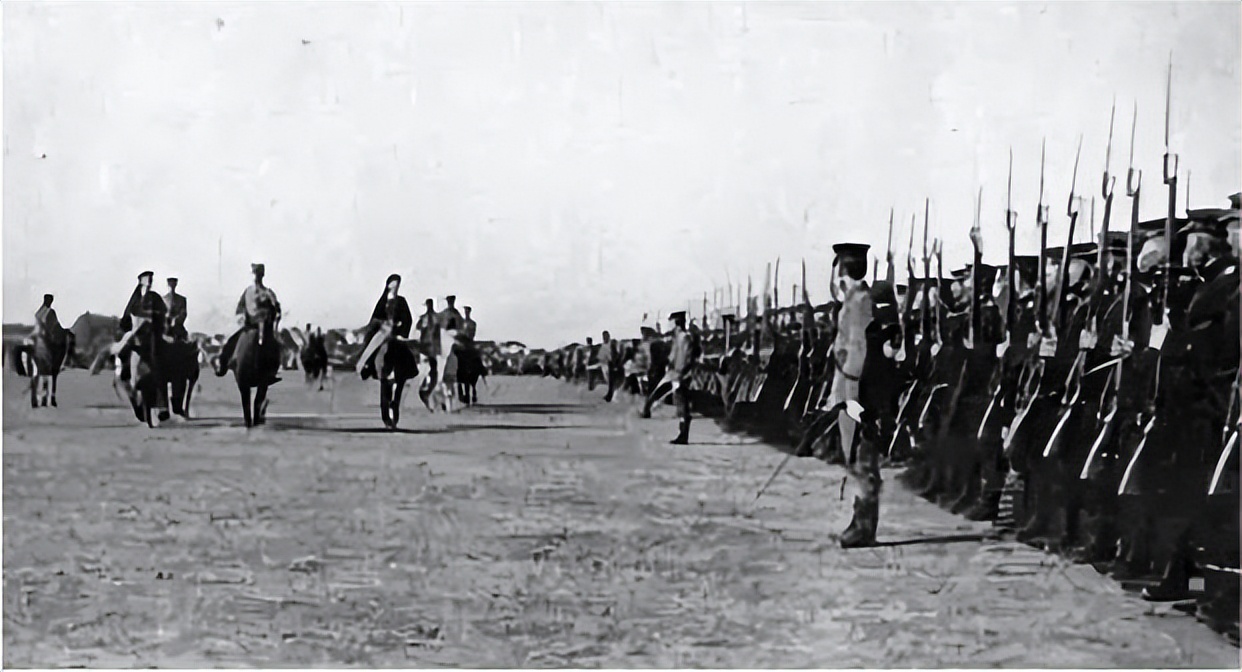 When the new army was first established, what formations were adopted ...