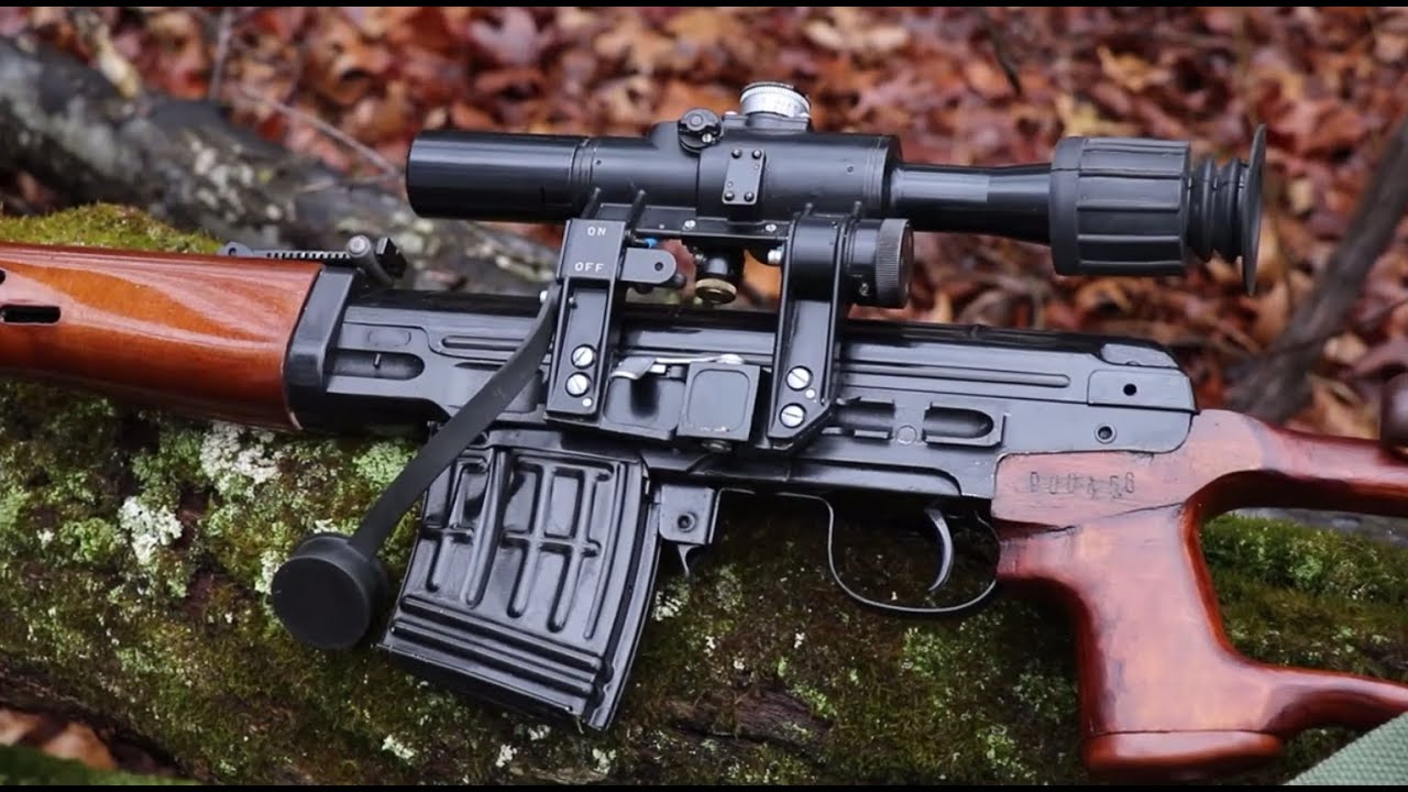 One of the classic Russian rifles: SVD sniper rifle - iNEWS