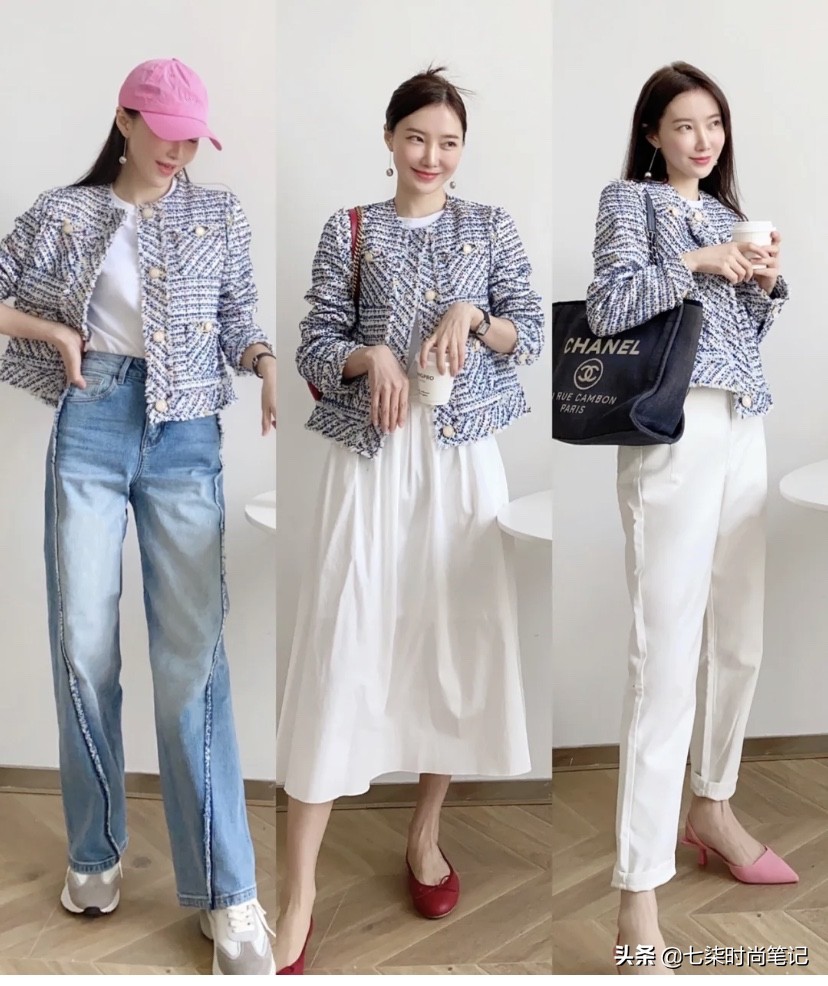 Follow this young lady to learn how to wear more clothes when the ...