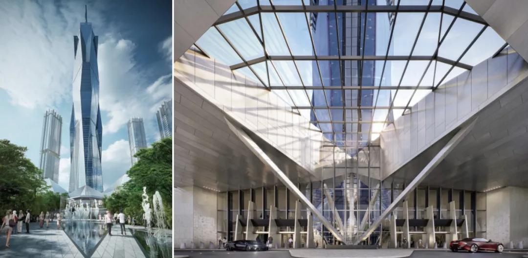 With the 116-meter spire surpassing the "Shanghai Center", a new "world ...