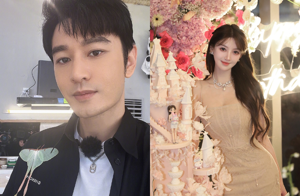 Huang Xiaoming and his new girlfriend appeared in public places and were laughed at, so they ...
