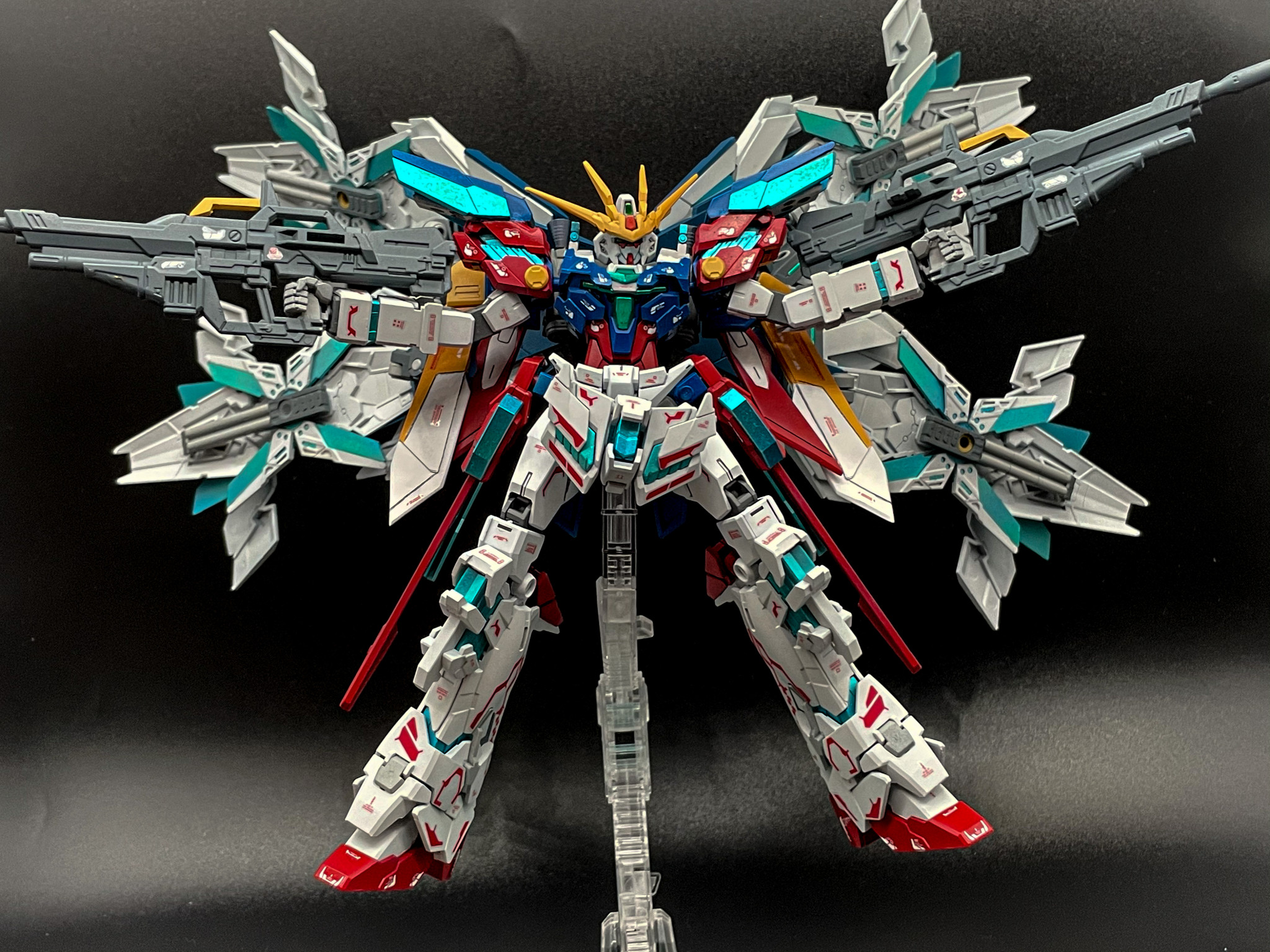 Core Gundam, Flying Wing Gundam, Flying Wing Gundam Model Three-in-One ...