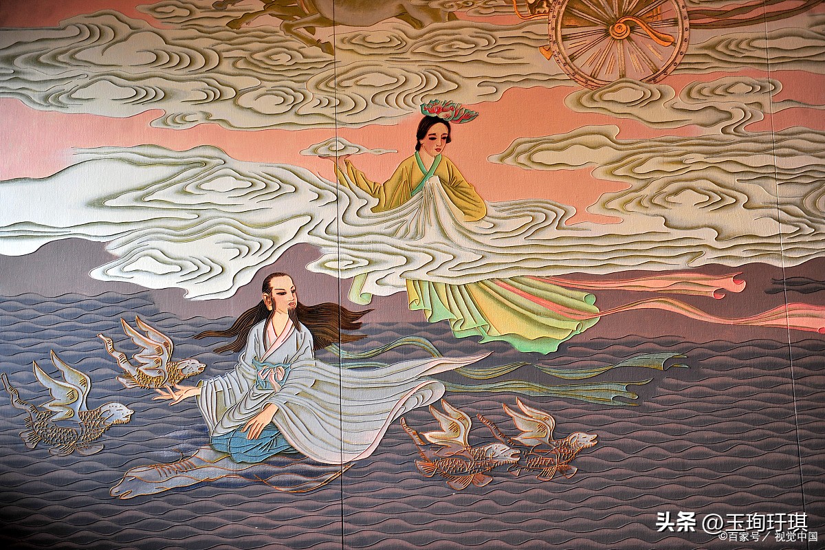The sacred birds in "Shan Hai Jing": Luan Niao, Jing Wei, Qing Niao, Bi ...