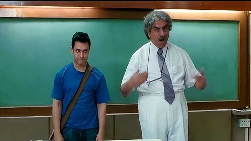 Who is the filming of "Three Idiots in Bollywood"? What educational ...