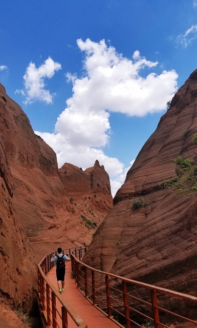 The magical landscape hidden in the mountains Longzhou Danxia Special ...