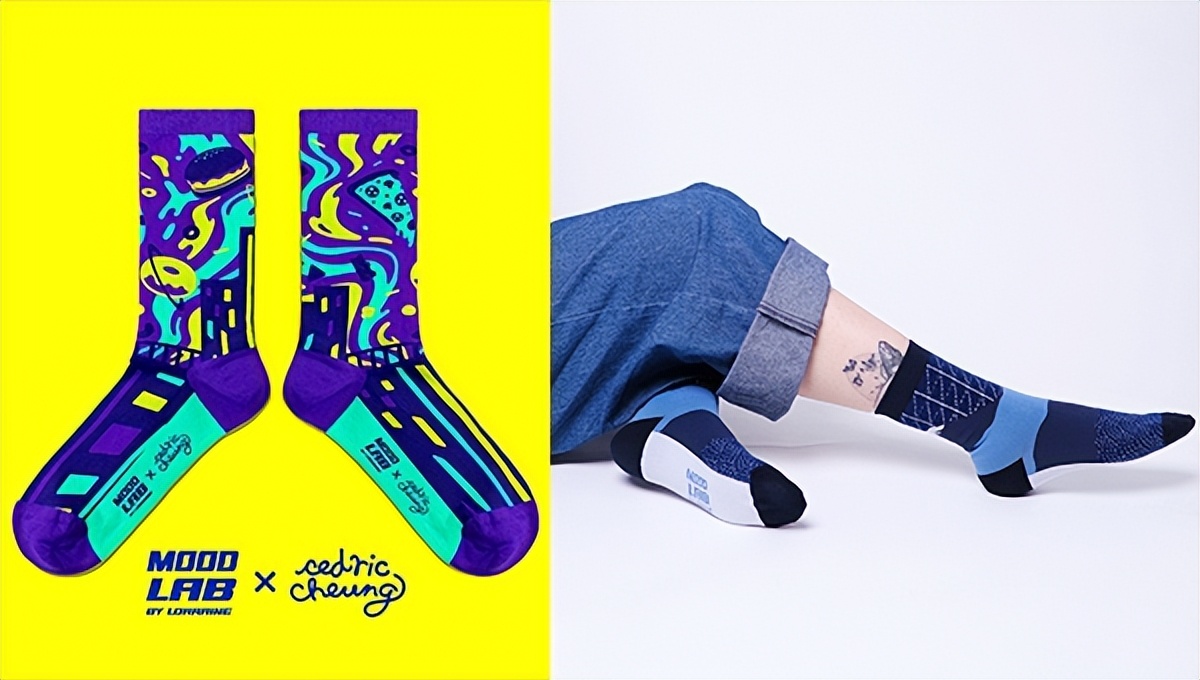 Hong Kong designers play socks with "color" and sell them all over ...