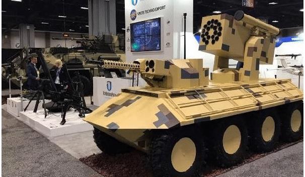 The robot sharpshooter infiltrates the battlefield and fires bullets ...