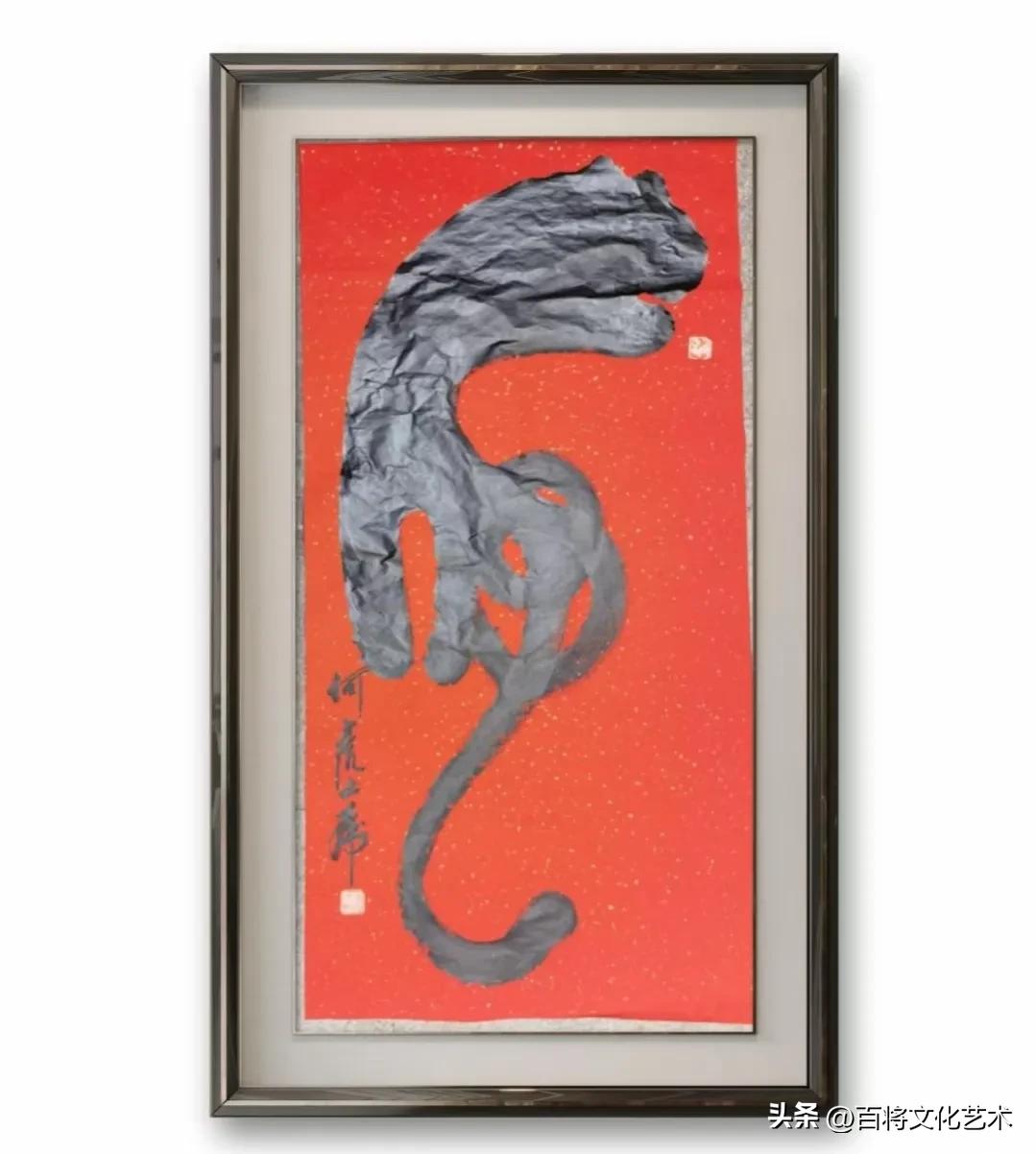 "Hundred Generals Culture" Calligraphy of General He Hu - iMedia