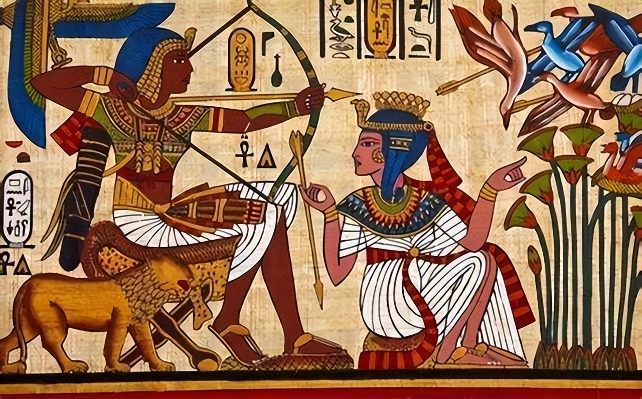 The harmonious relationship between man and god in ancient Egypt and ...