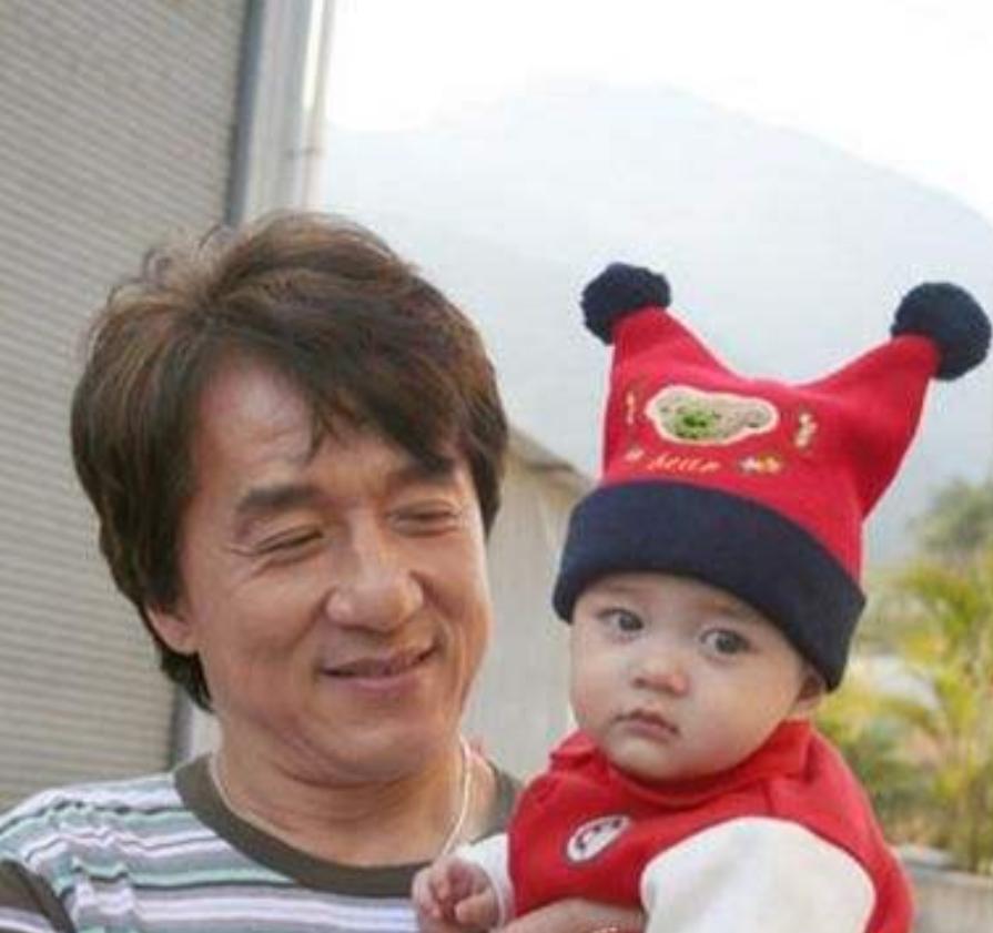 The half-year-old baby debuted as the actor, and Jackie Chan was "cried ...