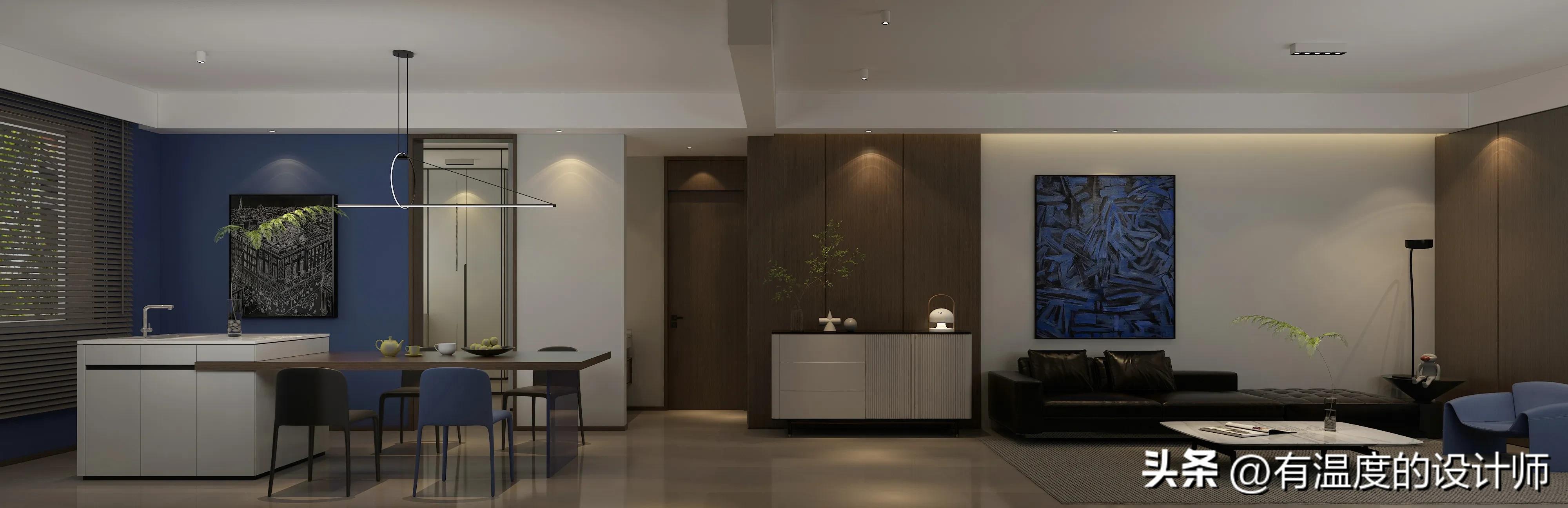 Belongs to you, the blue of the night.Decoration design instructions ...