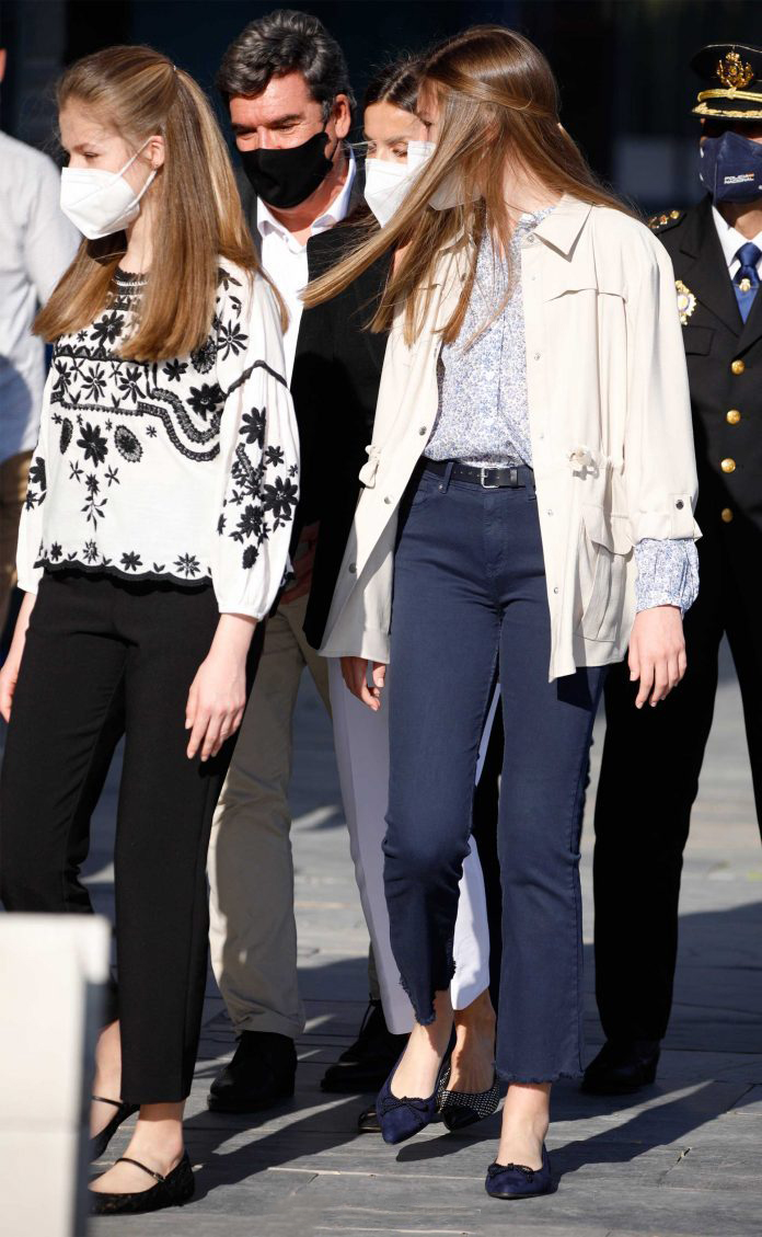 Princess Leonor is more and more able to wear, European and American ...