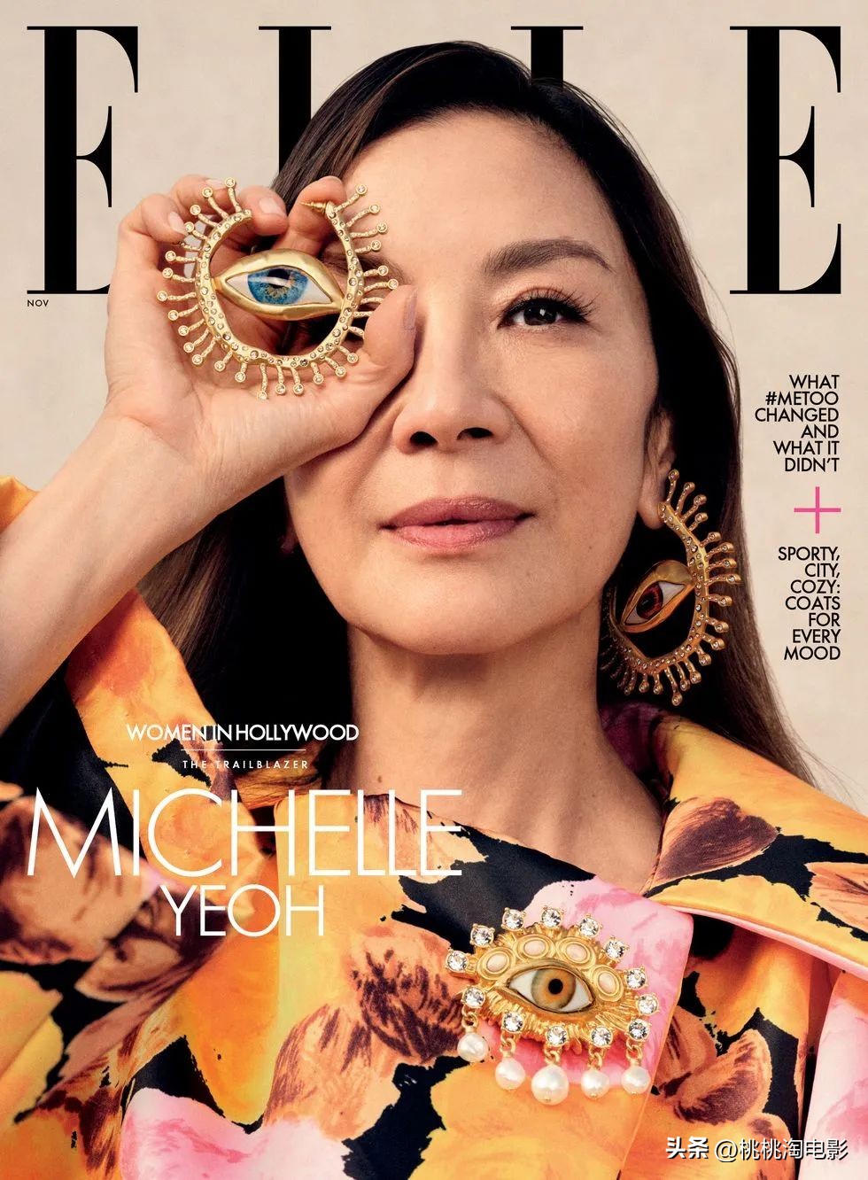 "ELLE" Hollywood female-themed blockbuster, Michelle Yeoh and other seven actresses show their ...