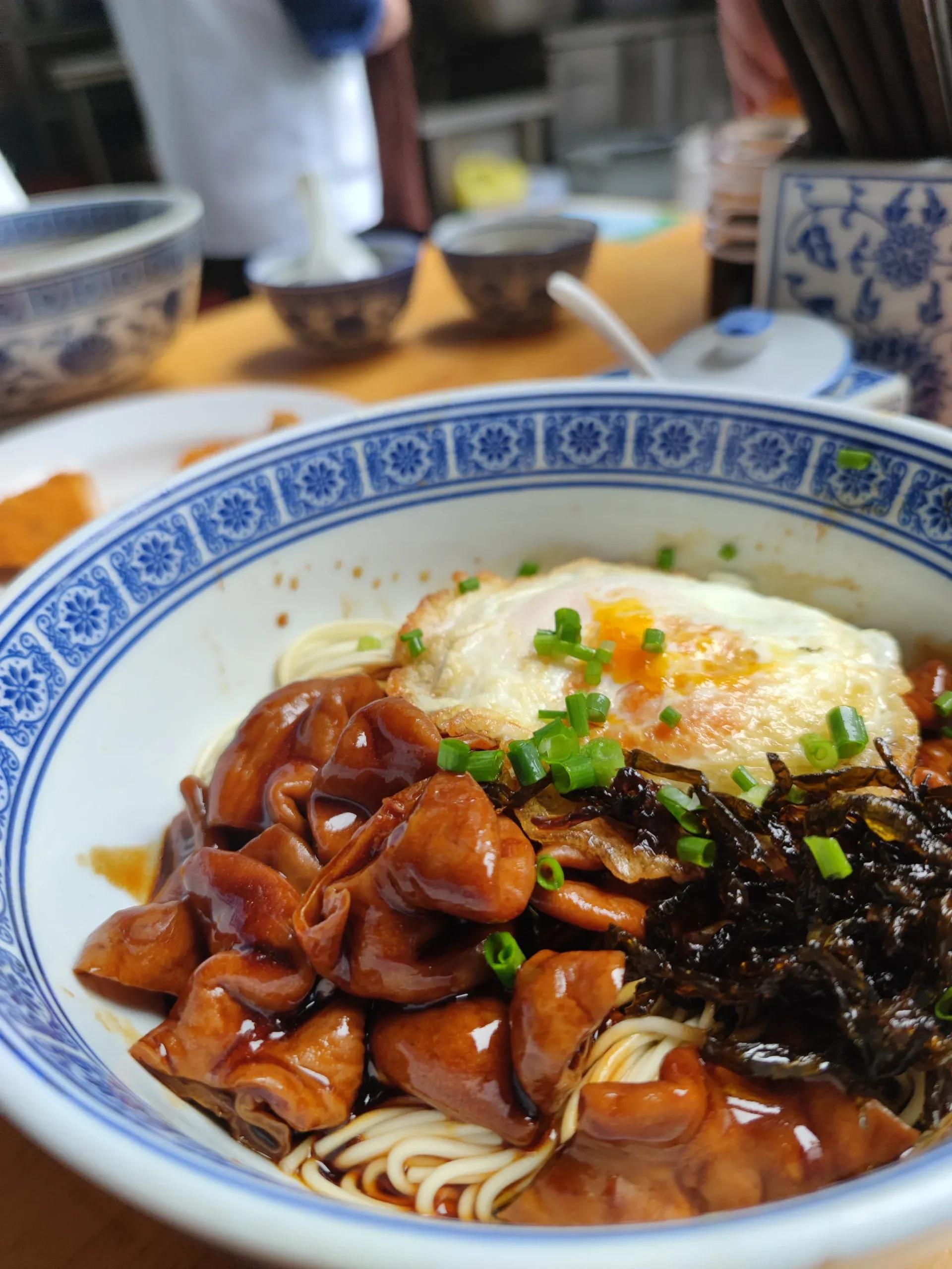 Shanghai, the noodle shop that makes me want to eat again just looking ...