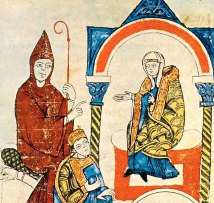 Pope Hadrian II completely pissed off King Charles during the Bishop of ...