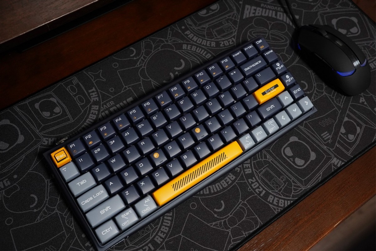 84-key arrangement, or the best-looking keyboard, wireless dual-mode ...