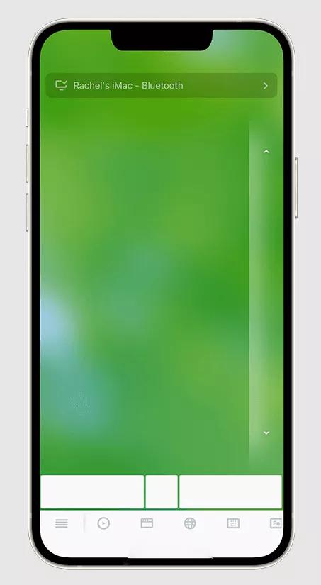 iPhone as a Mac mouse or trackpad, use the wireless mouse App to ...