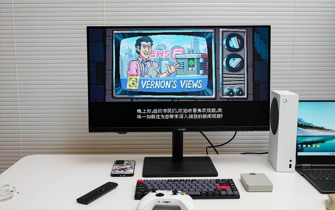 Not only a display, but also a smart screen! 28-inch 4K Yuanchuangshi H28 display experience ...