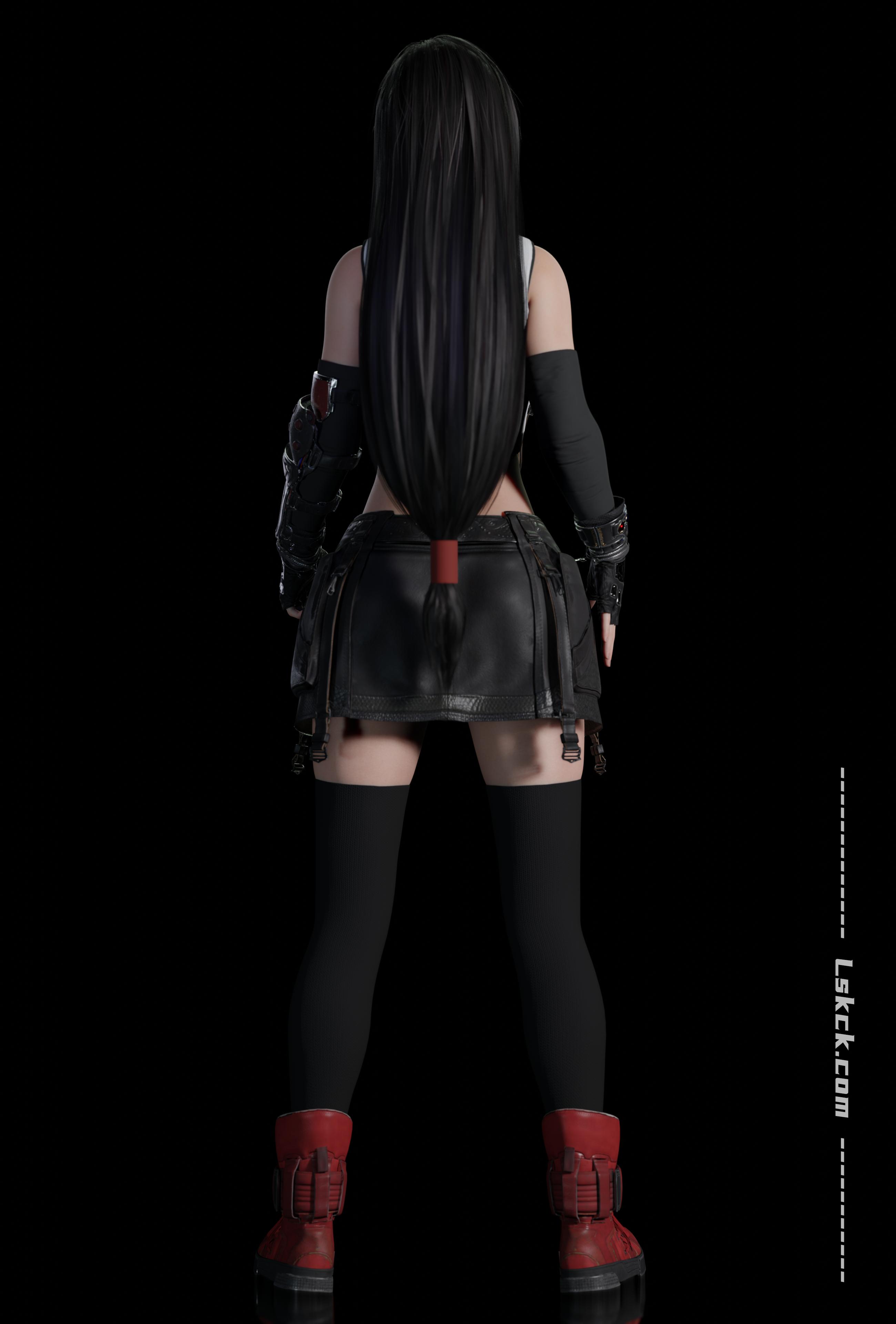 Final Fantasy Tifa Lockhart Blender Model Appreciation - iNEWS