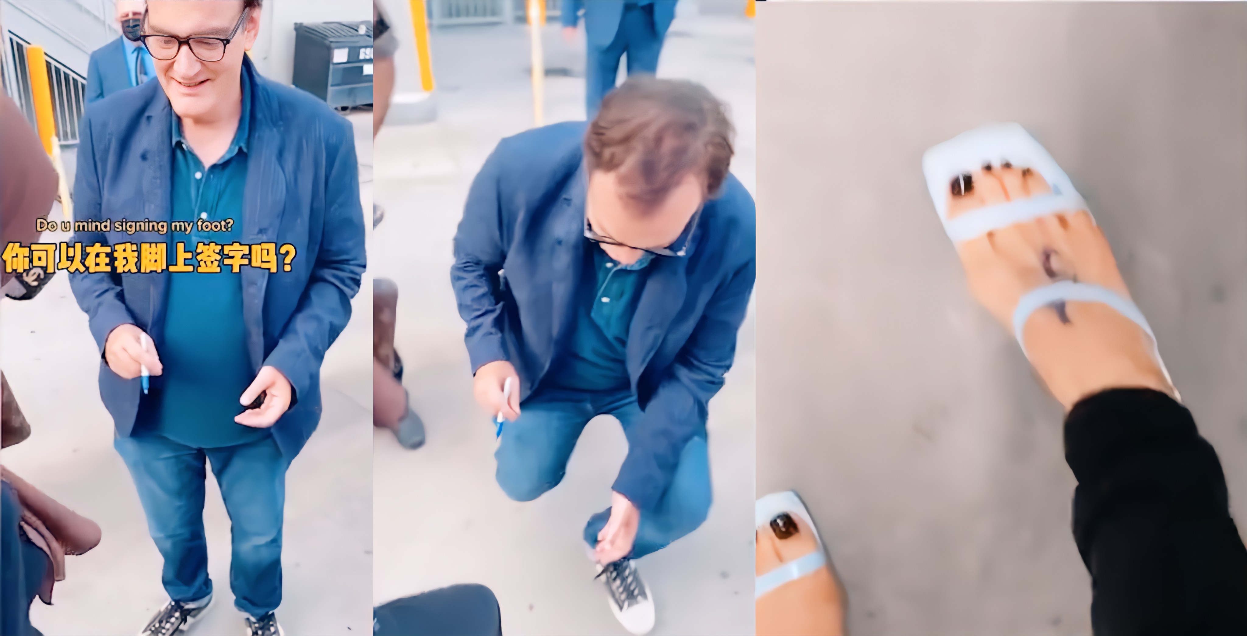 Ghost director Quentin, is a "foot fetish"? What else does he have fun ...