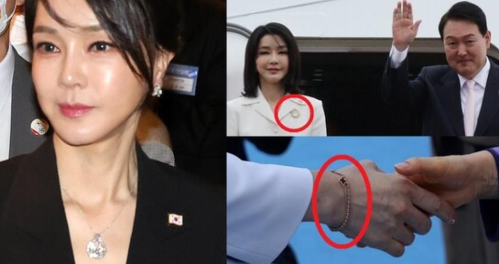 The first lady of South Korea is really a local tyrant, she is covered ...