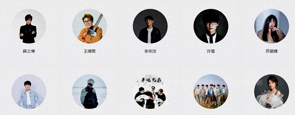 Qyin's list of mainland singers is one-sided. Zhou Shenzhen is a pure ...