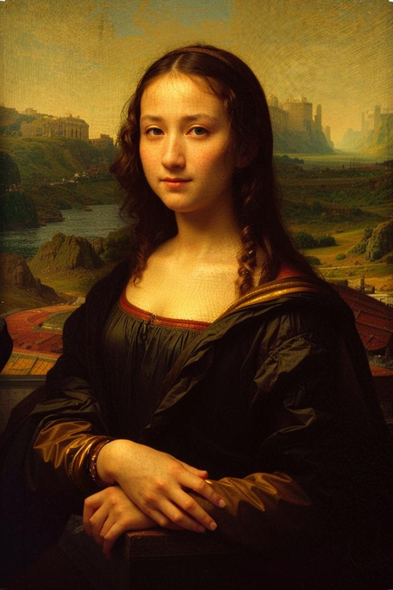 AI painting reproduces the realistic style of famous paintings, amazing ...