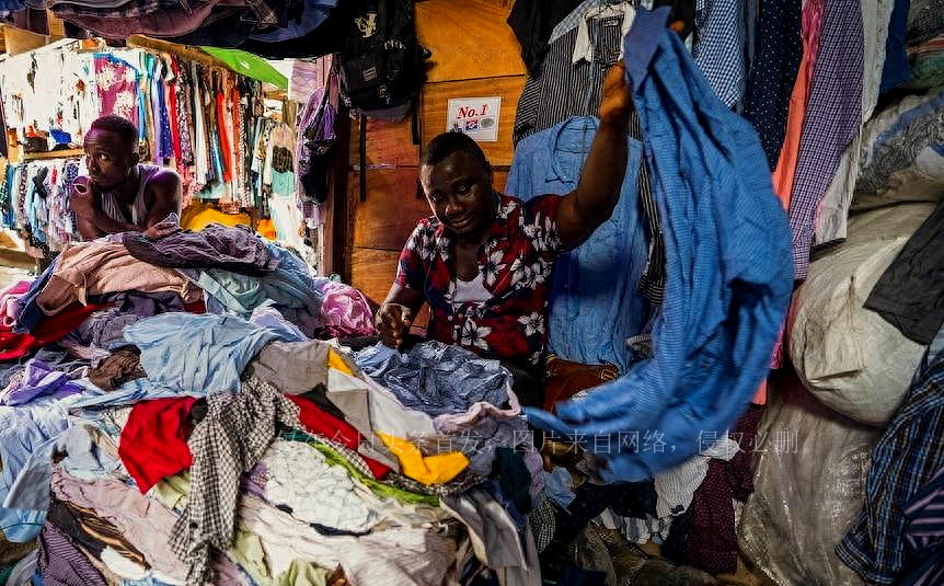 Chinese second-hand clothes flow into Africa, and Ghana produces 6 ...