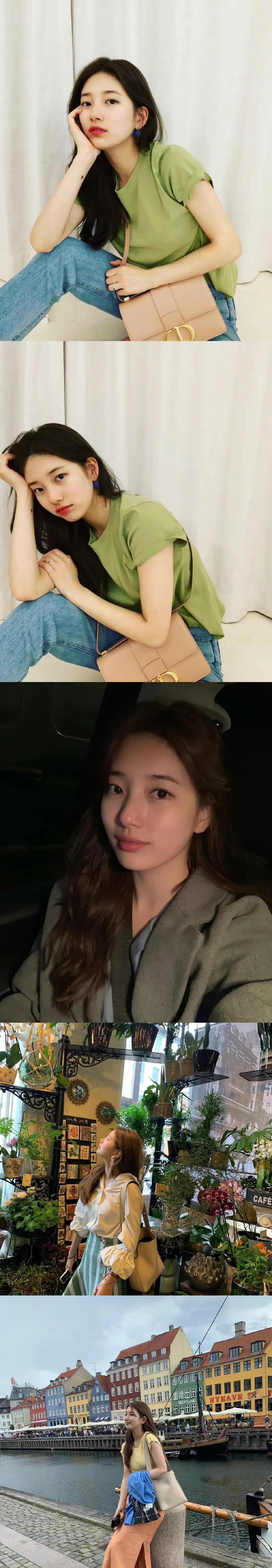 Bae Suzy The outdoor photo shoot is so beautiful - iNEWS