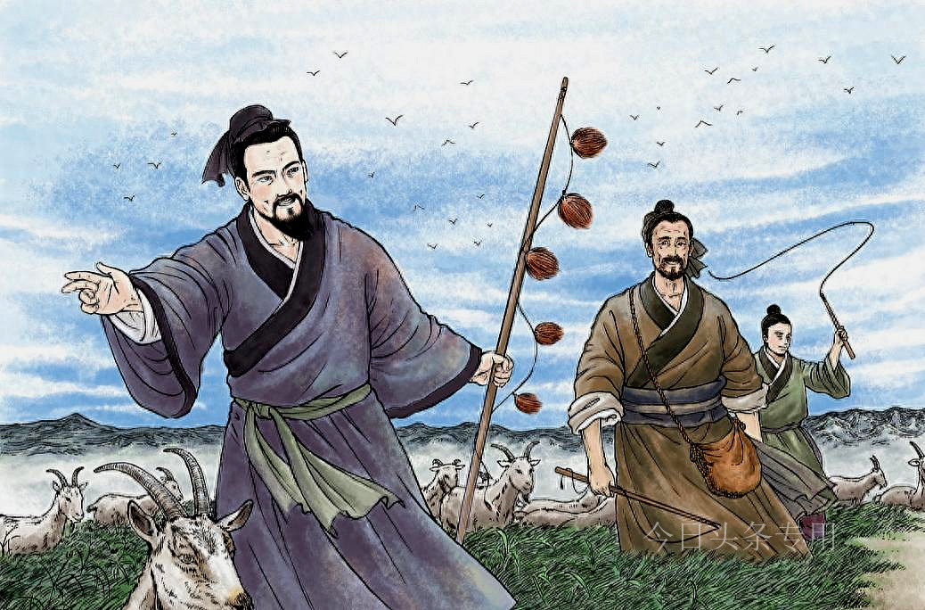 Su Wu was trapped in the Huns for 19 years and gave birth to a mixed ...