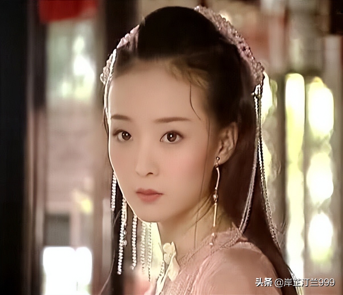 Ancient costume goddess Wang Yan: pure, sweet and super cute, like a ...