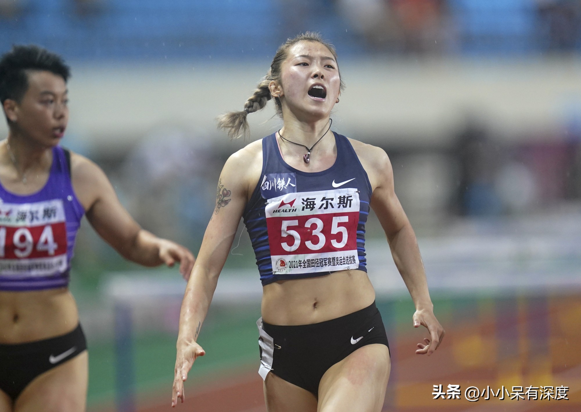 Sichuan girl Wu Yanni, the goddess of the new generation of hurdles ...