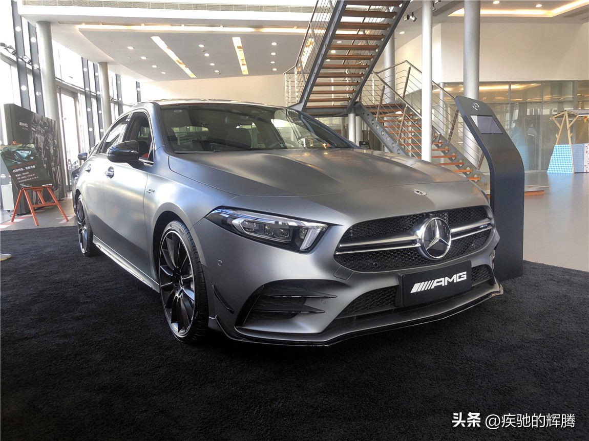 2022 A35L 4MATIC: 2.0T + 306 horsepower Beijing Benz AMG coupe, landing ...