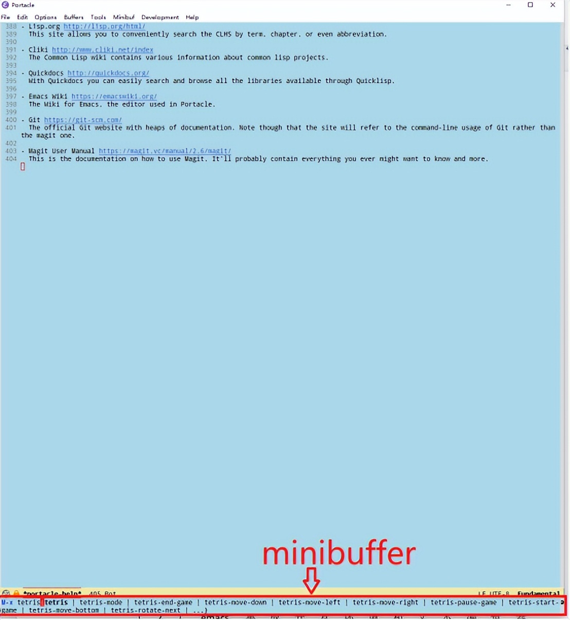 Start and close games that come with Emacs in portacle (Win11) - iNEWS