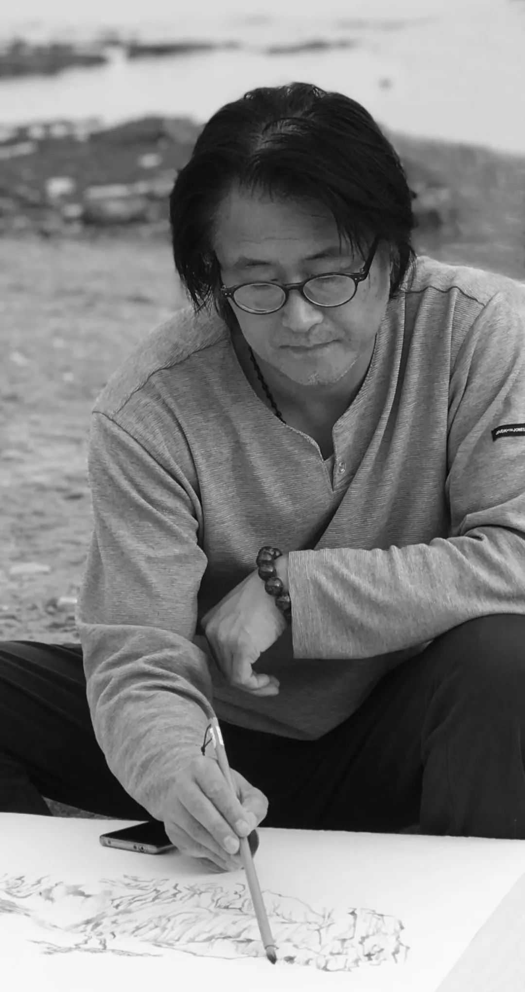 Researcher of China National Academy of Painting——Zhao Jianjun Landscape Painting Exhibition ...