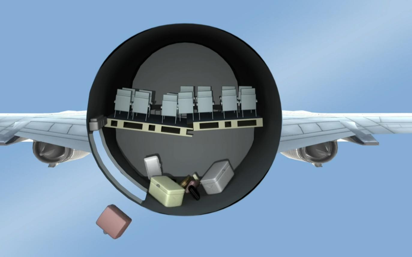 Story: American Airlines DC-10 cargo door incident, the coffin fell ...