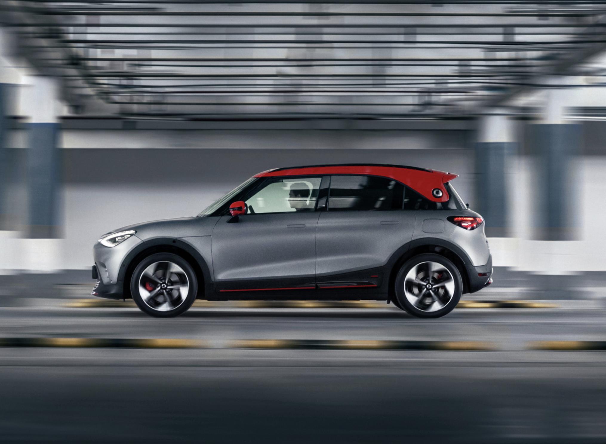 Dual-motor 4WD Smart Elf#1 BRABUS performance version will be on sale ...