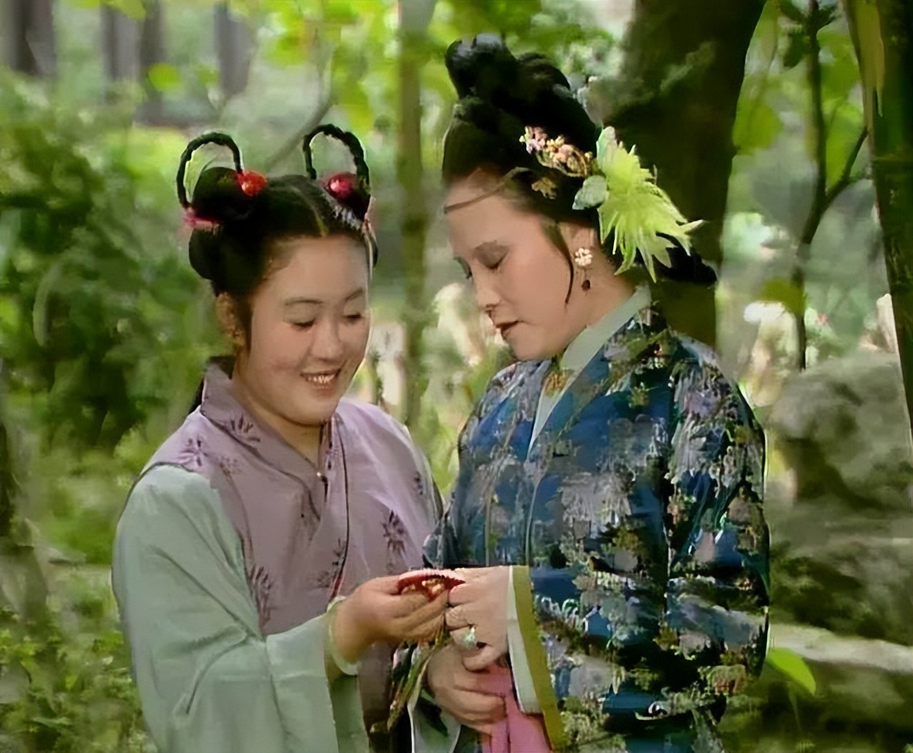 The red pomegranate dress has a lot of history, and the person who gave ...