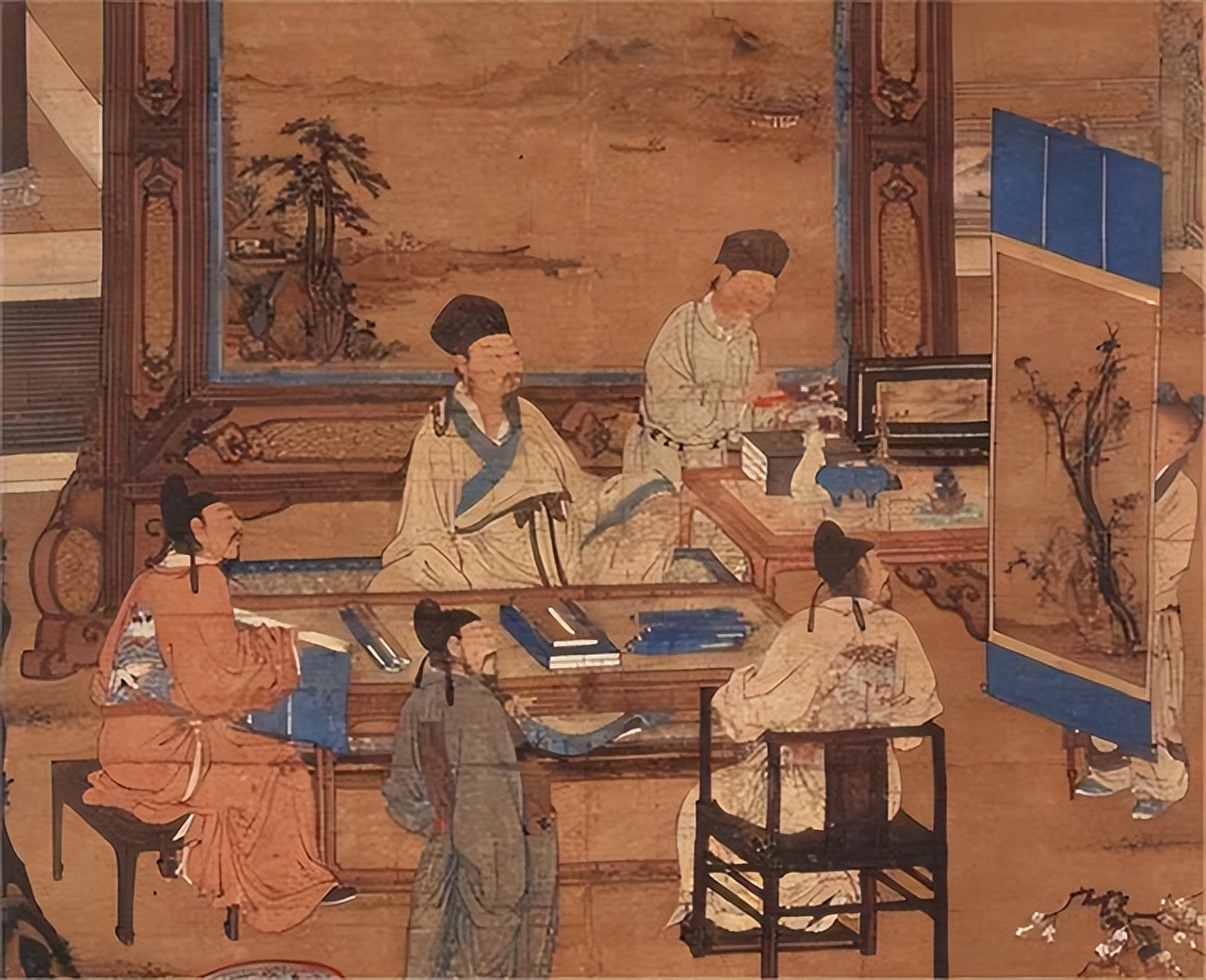 What is the group of literati and their literary thoughts in the late ...