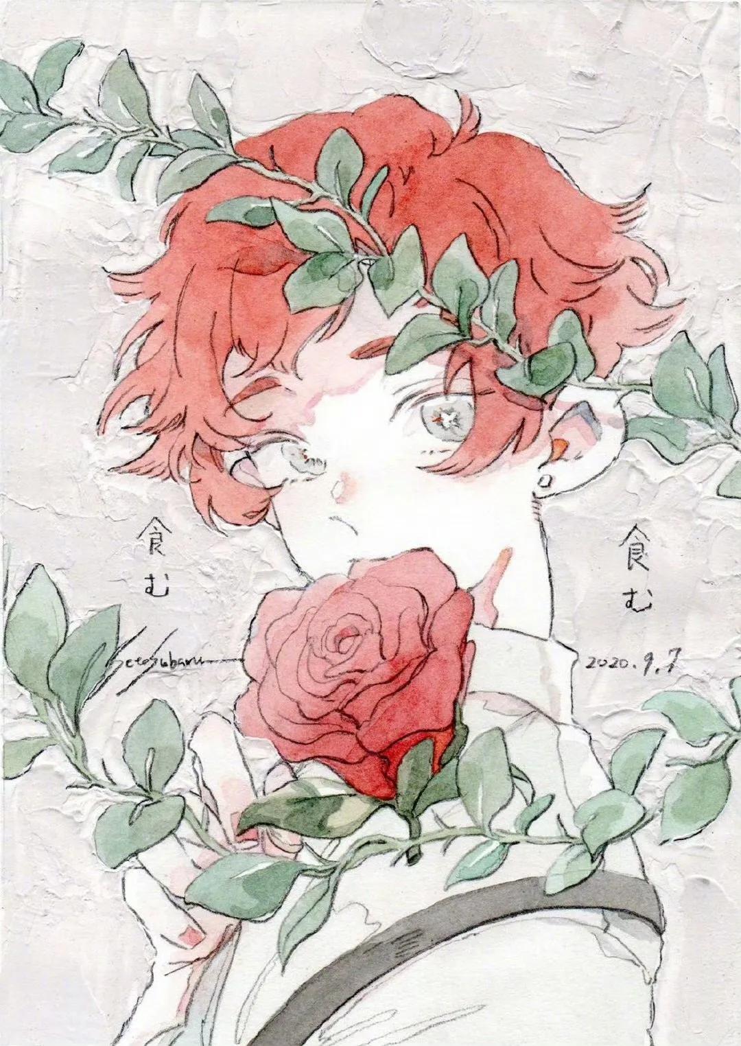 watercolor boy - iMedia