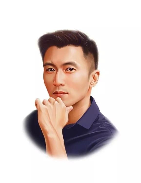 Update this group of men's hand-painted realistic style avatars, the ...