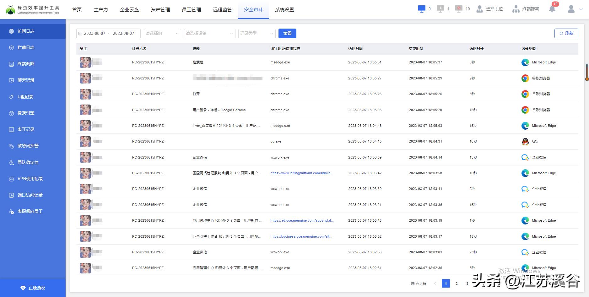Function Introduction of Internet Behavior Management System - iNEWS