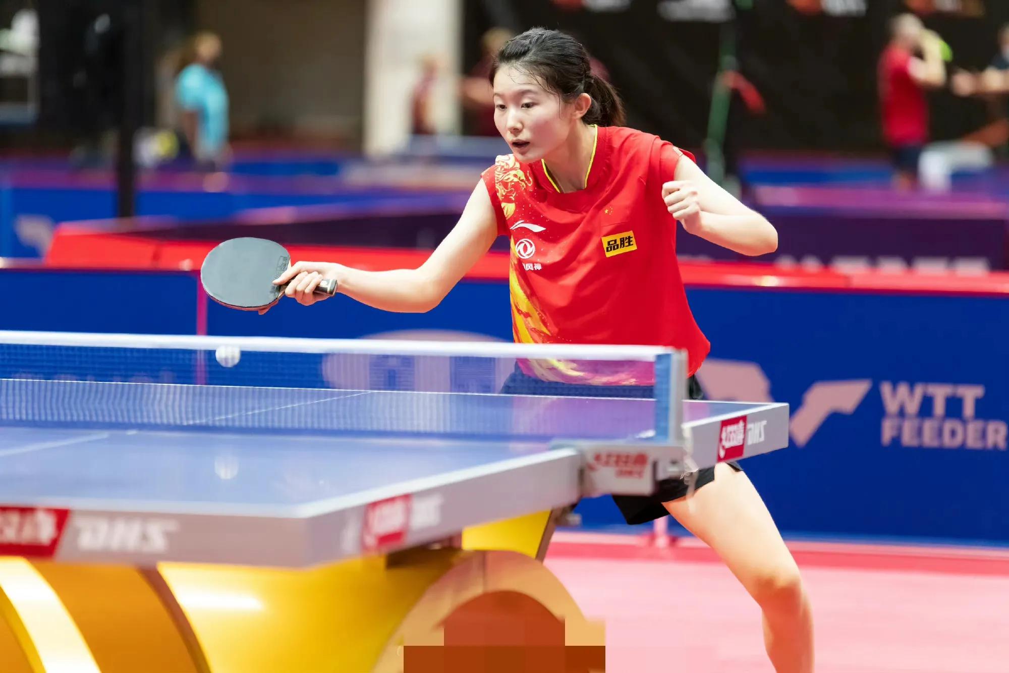 No. 4 seed upset out!The men's singles match was eliminated by Han Ping ...